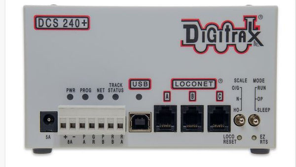 Digitrax DCS240+ LocoNet® Advanced Command Station – Hobbies In The Hills